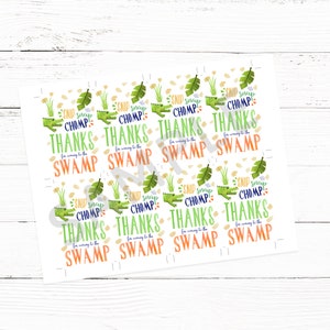 Alligator Birthday Party Favor Tags | Personalized Gift Tags - Etsy