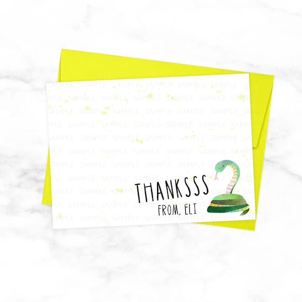 Thank You Stationery - Etsy
