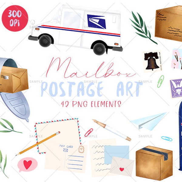 Mail Truck Svg - Etsy