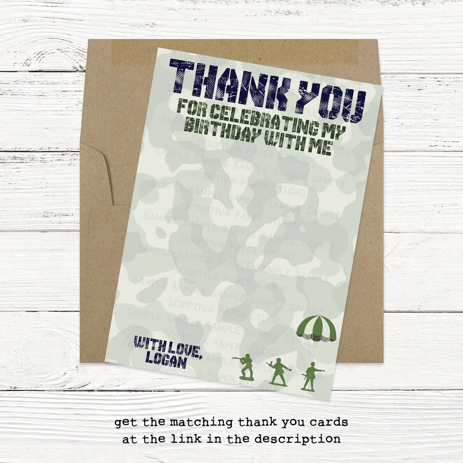 Military Party Food Labels Editable Army Camo Place Cards | Etsy