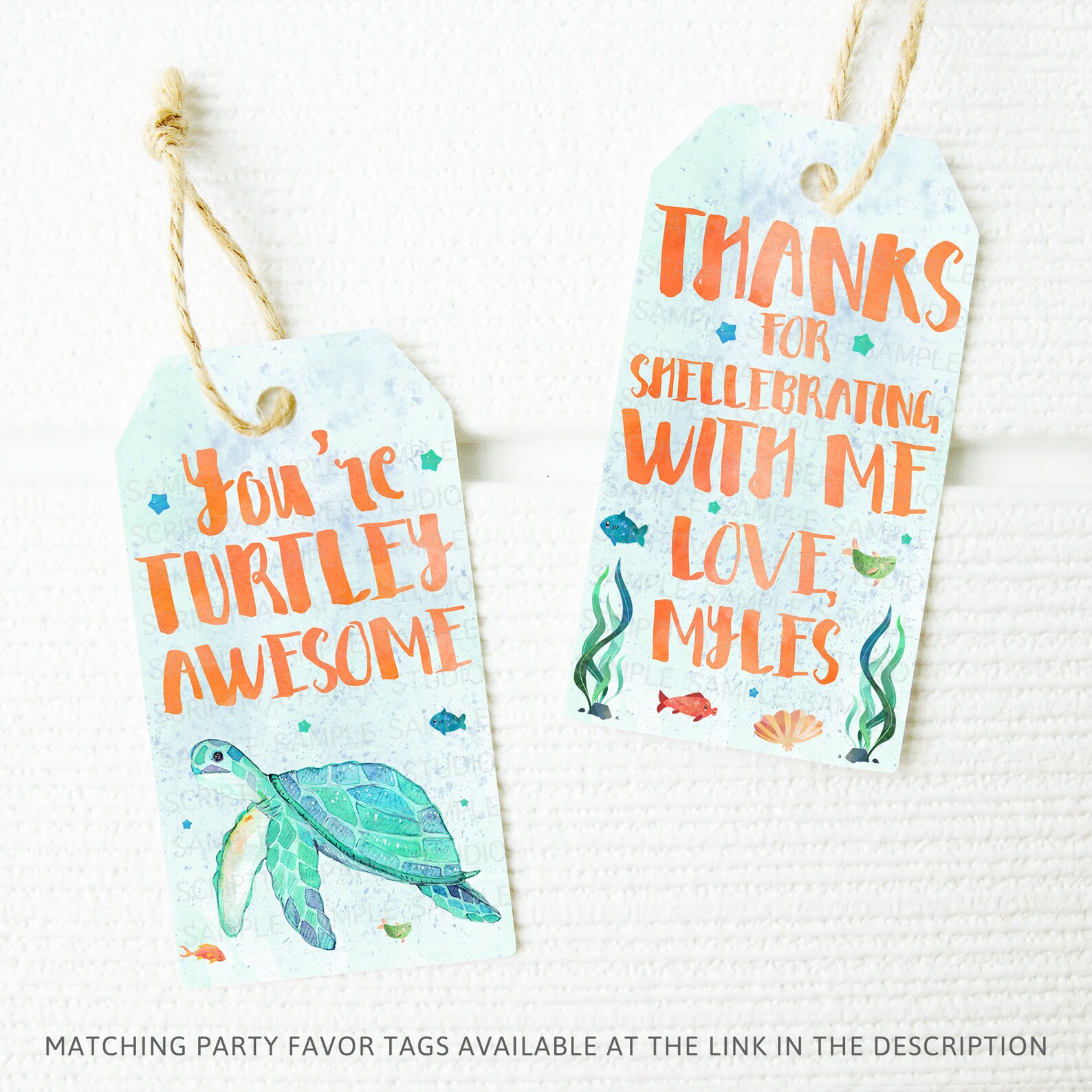 Sea Turtle Table Number Signs - Etsy