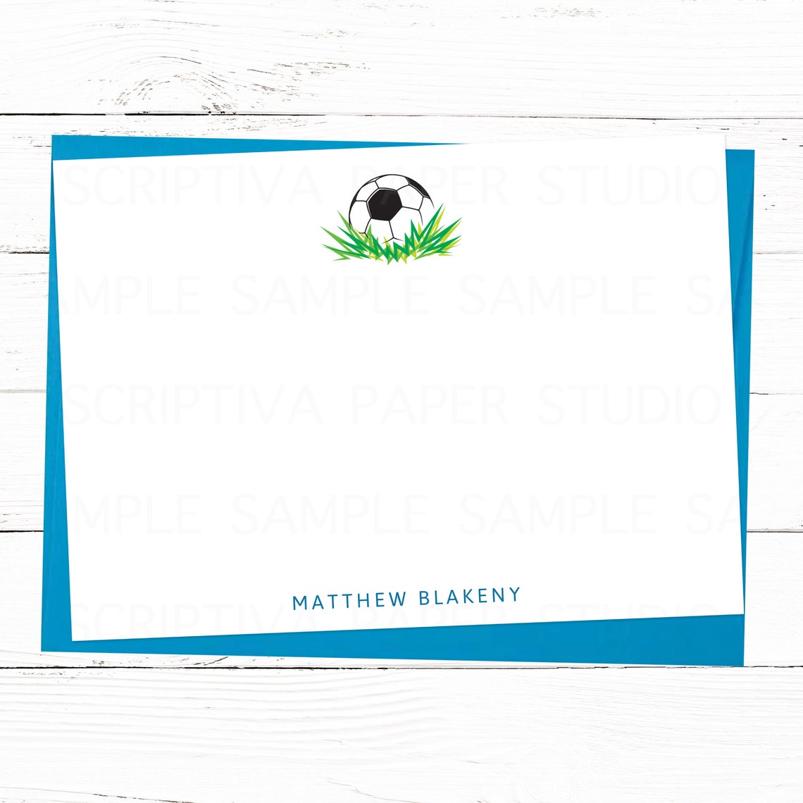 Soccer Thank You Note Cards Personalized Stationery - Etsy