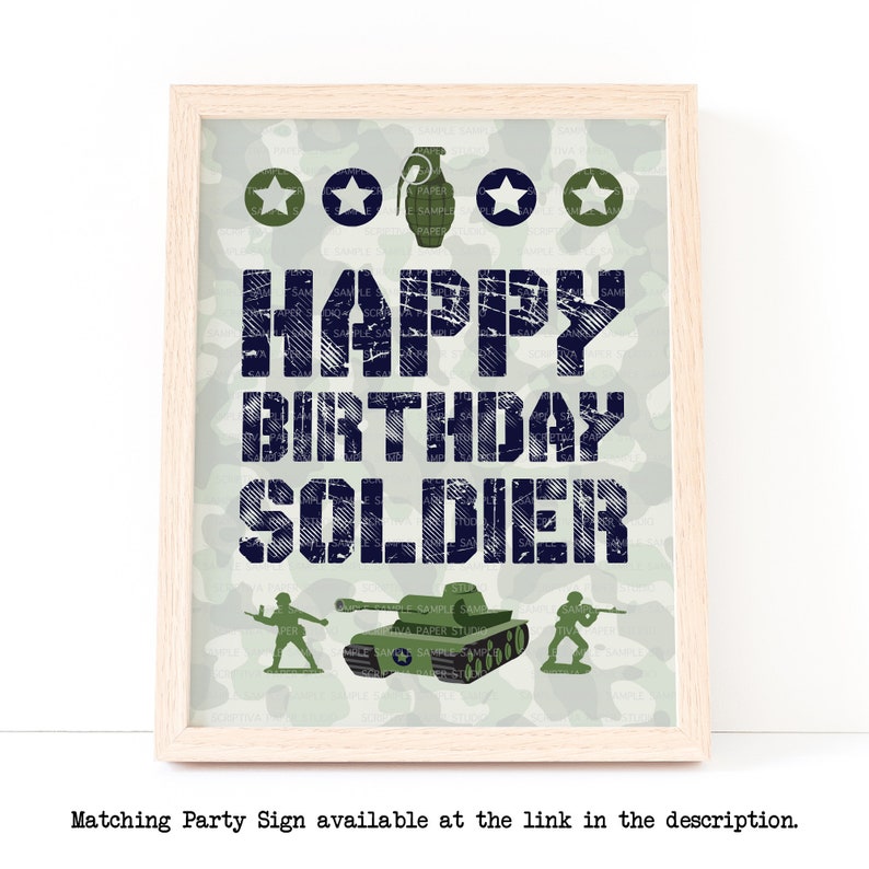 Army Military Water Bottle Labels | Etsy