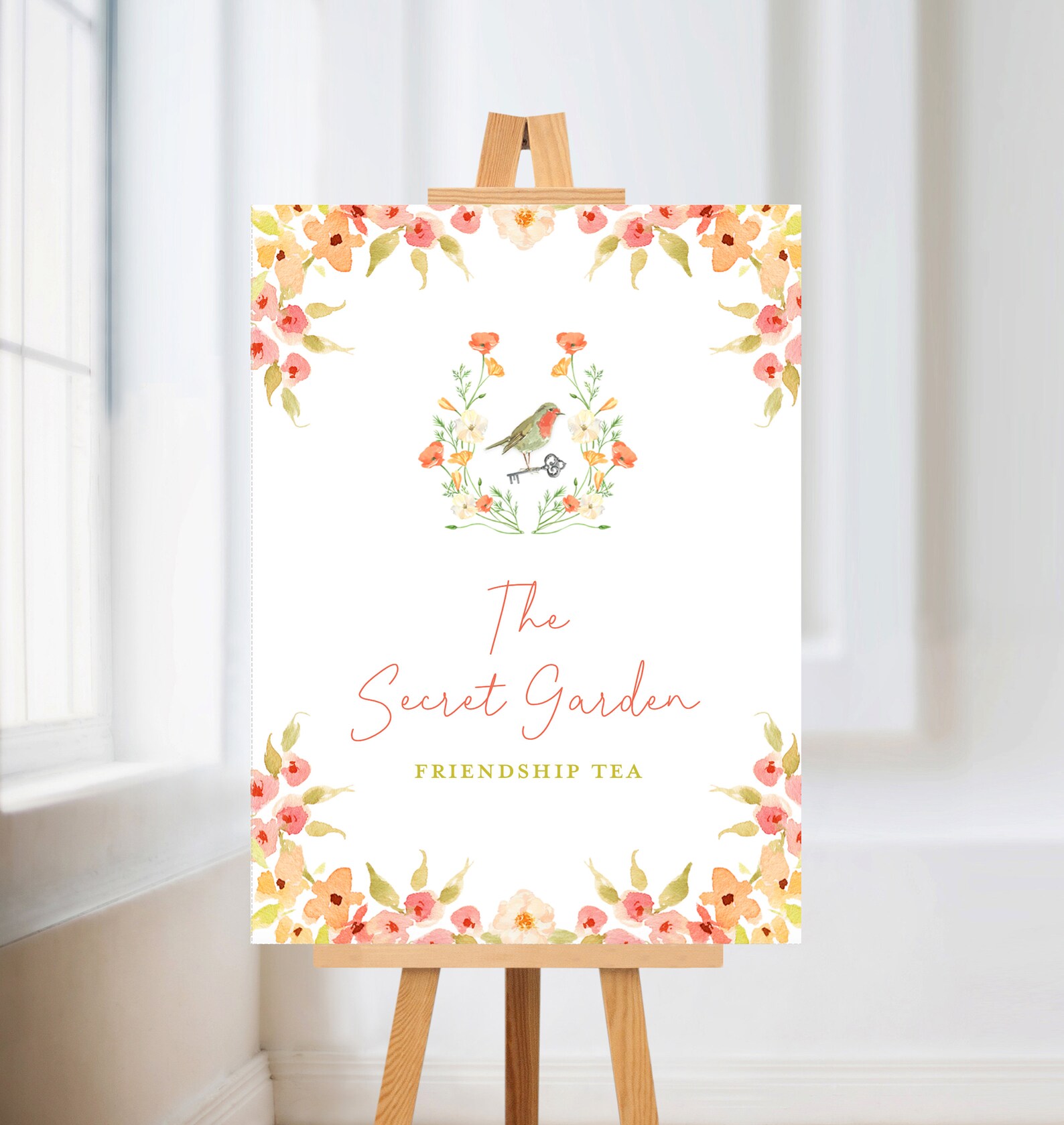 Secret Garden Party Welcome Sign | Etsy