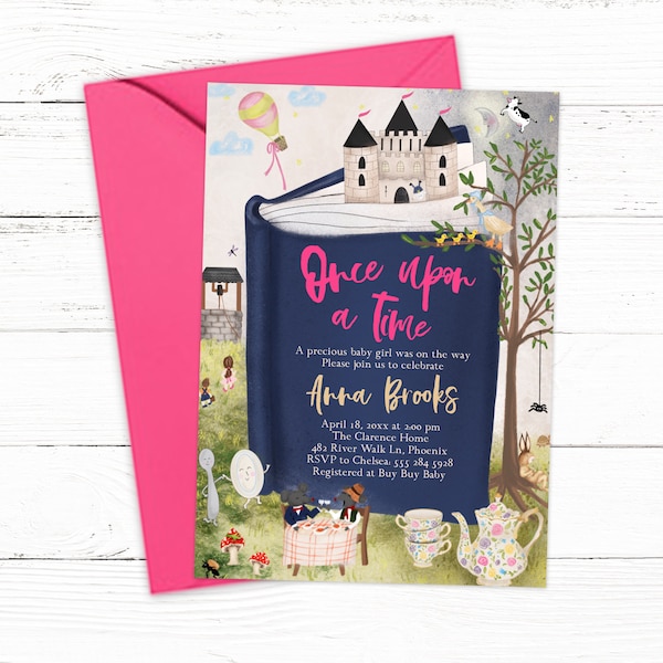 Fairytale Invitation - Etsy