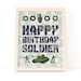 Happy Birthday Soldier Party Sign Army Military Birthday Party Decor ...