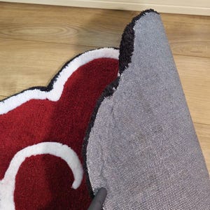 Akatsuki Cloud Rug | Naruto Tufted Carpet | Anime Room Decor | Anime ...