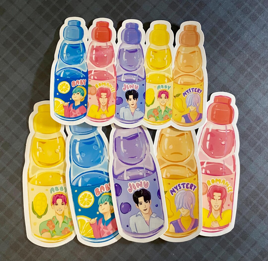 Kpop Demon Hunters - Saja Boys Soda Stickers - Etsy Canada
