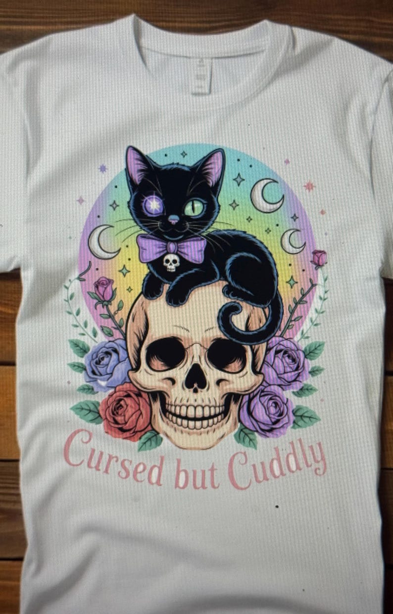 Cursed but Cuddly - Etsy