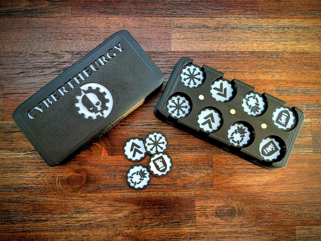 Horus Heresy 3.0: Magnetised Storage Container + Cybertheurgy Markers ...
