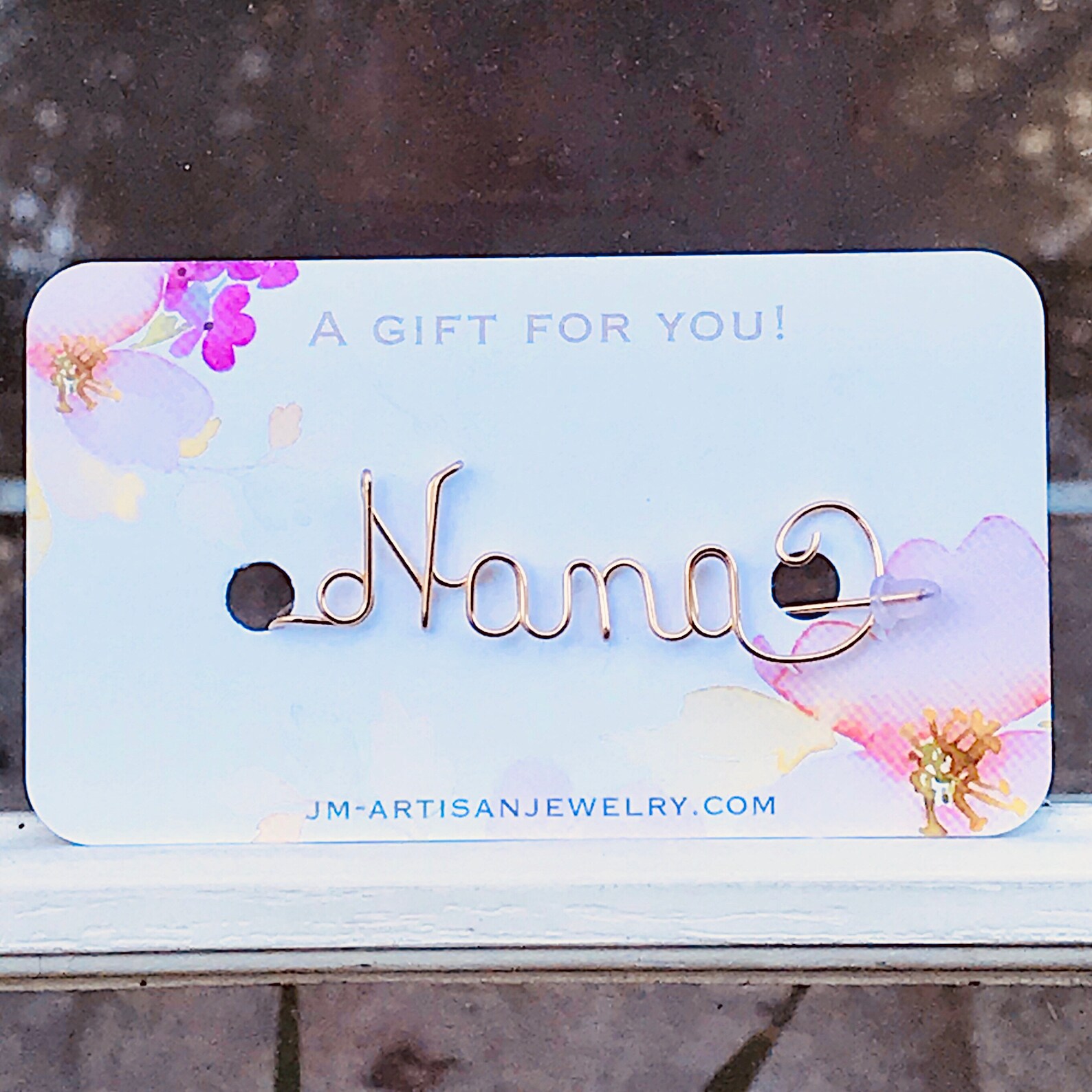 Name pin sterling silver Gifts for Nana. Nana pin. Sterling | Etsy