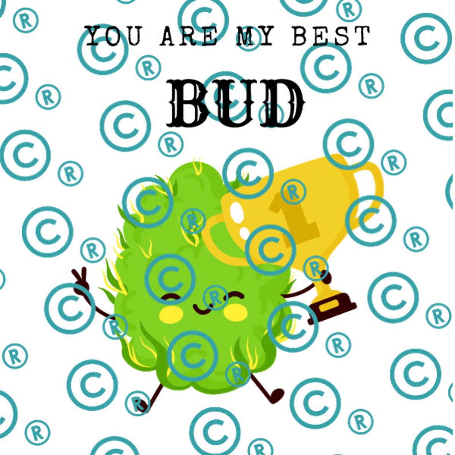 Best Bud Digital File, Png, Weed Buddy, Nugget Buddy - Etsy