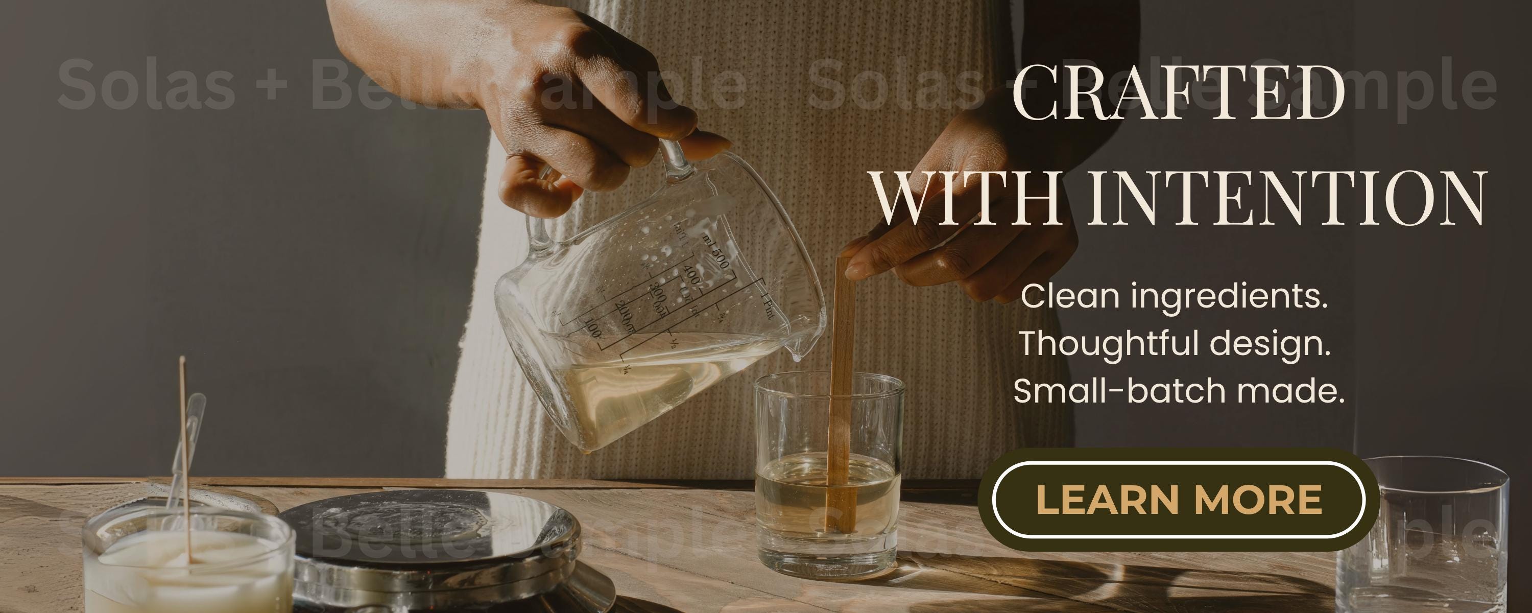 Warm + Earthy Website Banner Template Pack for Candle Shops – Wix ...