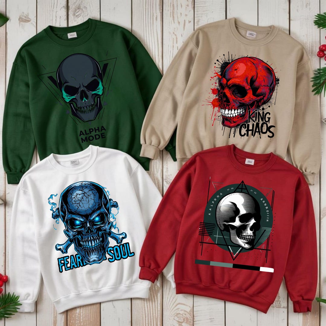 Fearless Soul Skull PNG, Dark Horror Masculine Design, Neon Blue Skull ...