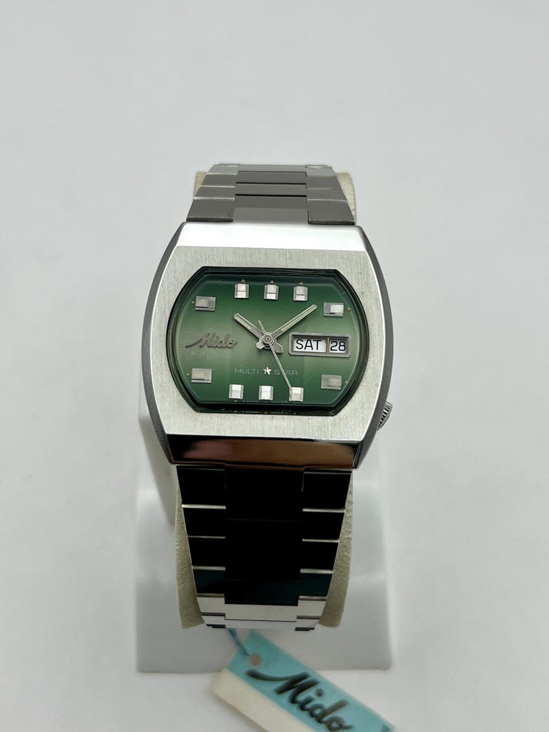 Mido Multistar Automatic “N.O.S” DAY/DATE. Vintage Men’s Wristwatch ...