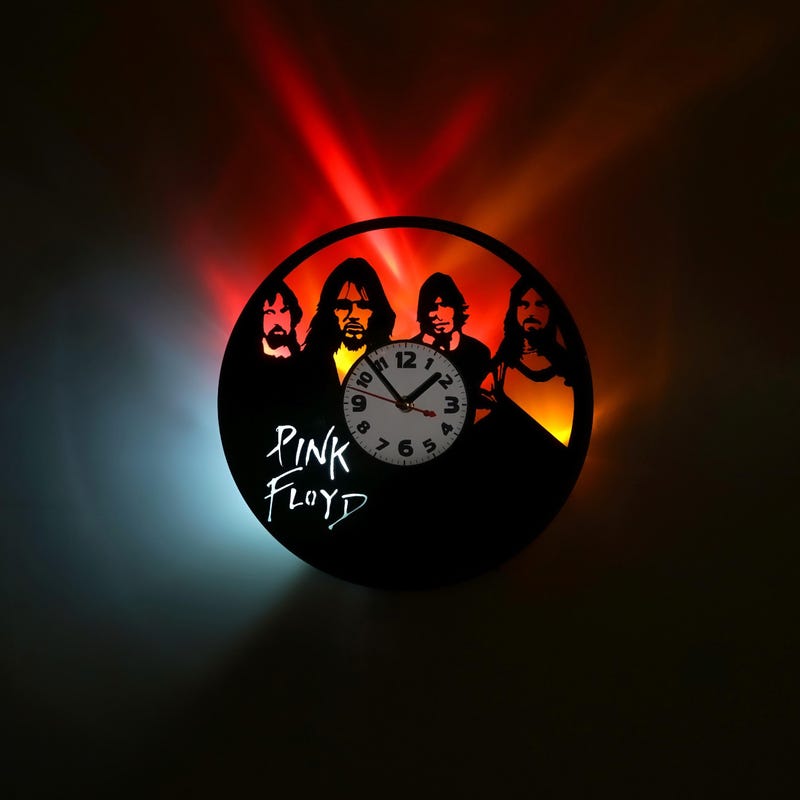 Pink Floyd Clock - Etsy