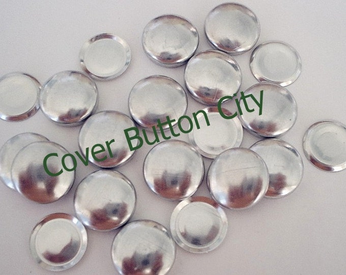 25 Size 20 (1/2 Inch / 12mm) Cover Buttons, FLAT BACKS - Etsy