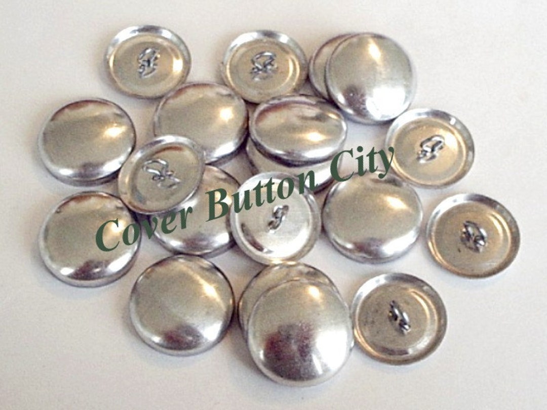 50 Cover Buttons Size 30 (3/4 Inch) - Wire Backs - Etsy