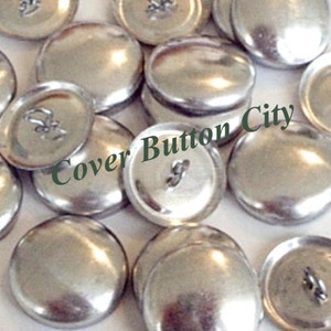 50 Cover Buttons Size 45 1 1/8 Inch Wire Backs - Etsy
