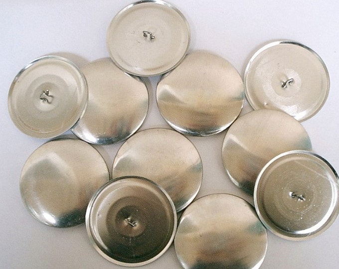 12 Size 75 (1 7/8 Inch / 45mm) Cover Buttons, Wire Backs - Etsy