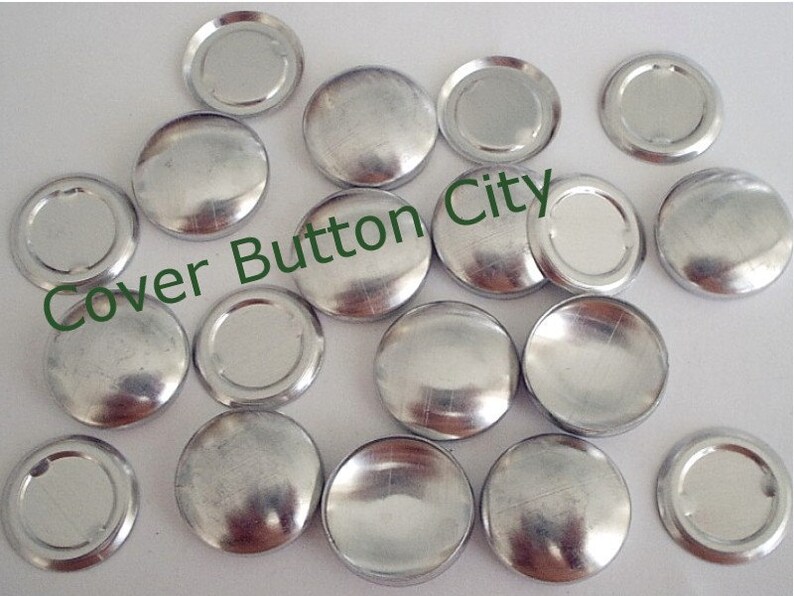 100 Size 30 3/4 Inch Cover Buttons flat Backs - Etsy