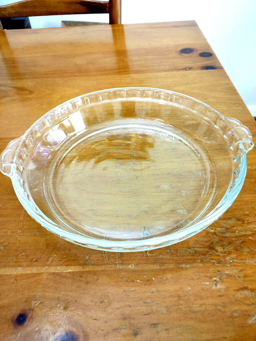 1980s Pyrex Deep Dish Fluted Pie Plate - Etsy