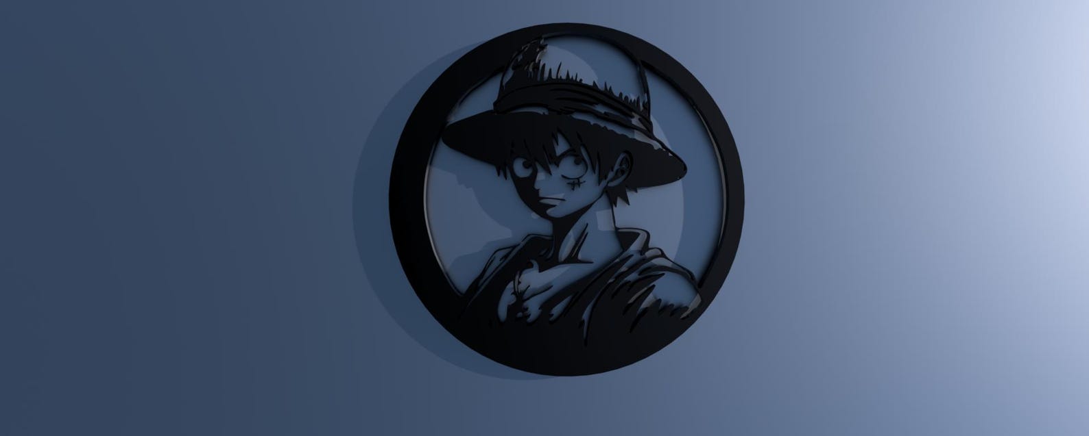 One Piece Anime SVG | Luffy Laser Cut DXF | CNC Plasma & Laser ...