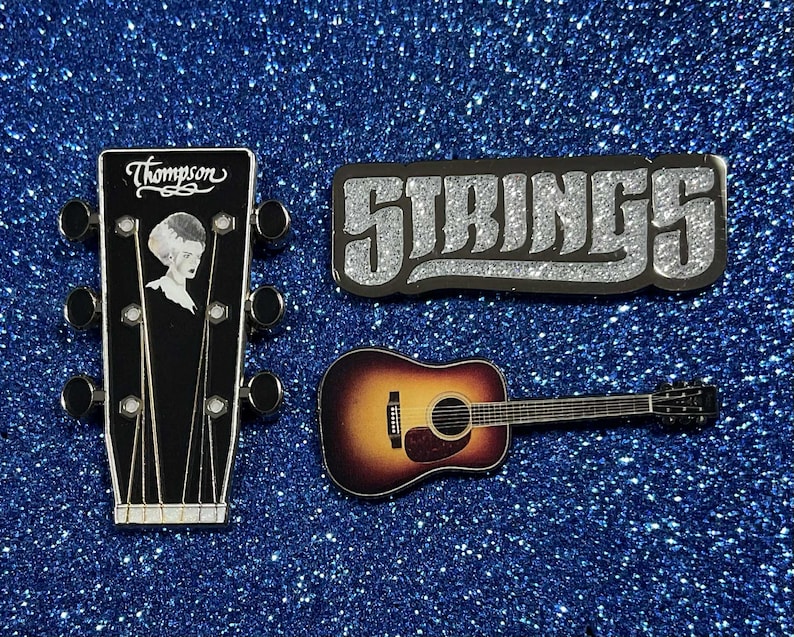 Limited Edition BMFS Billy's Frankenstein Guitar Collectible Hat Pin - Etsy