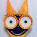 Happy Paint Brush #11, Limited Edition Funky Outsider Folk Art Paint ...