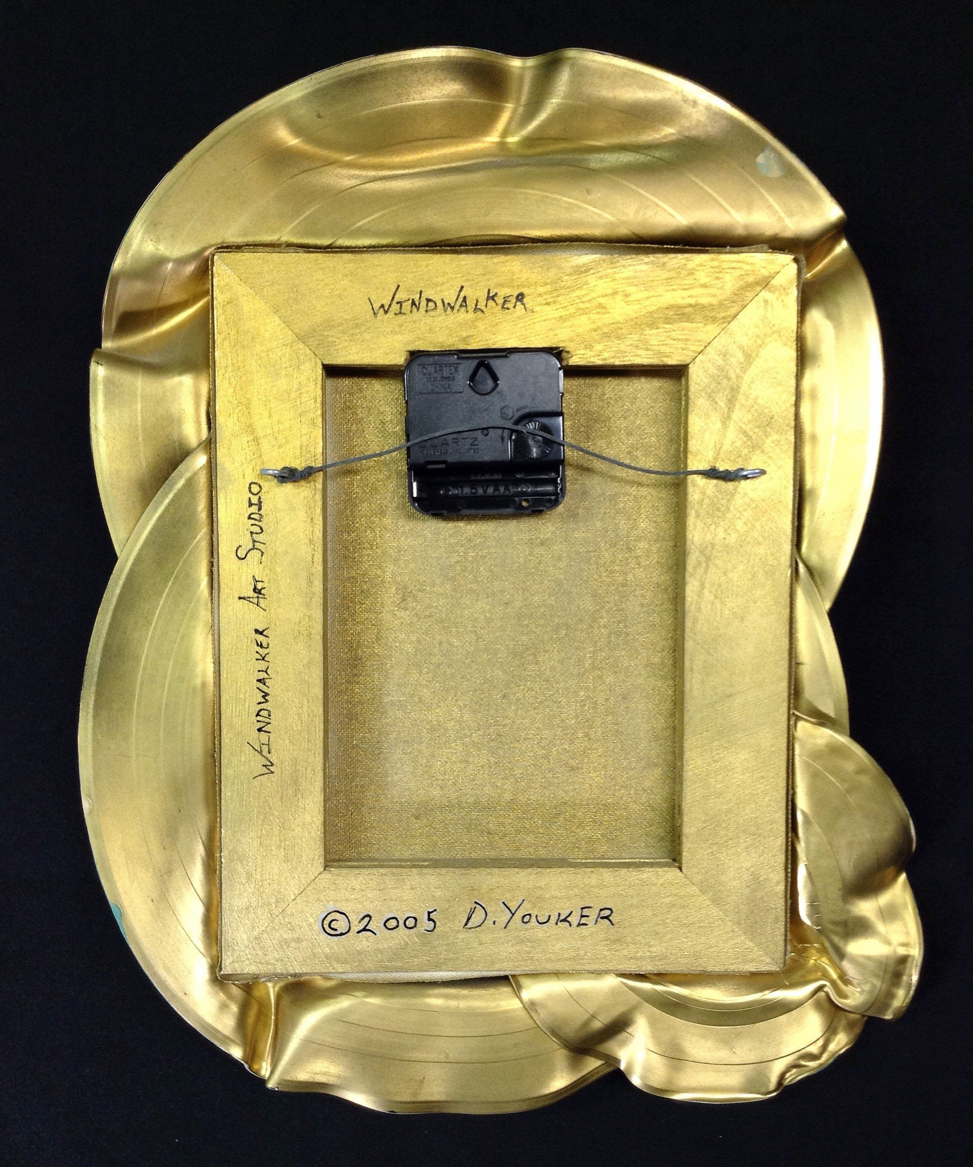 Abstract Record Sculpture Art Clock Vinyl Records Sculpted - Etsy