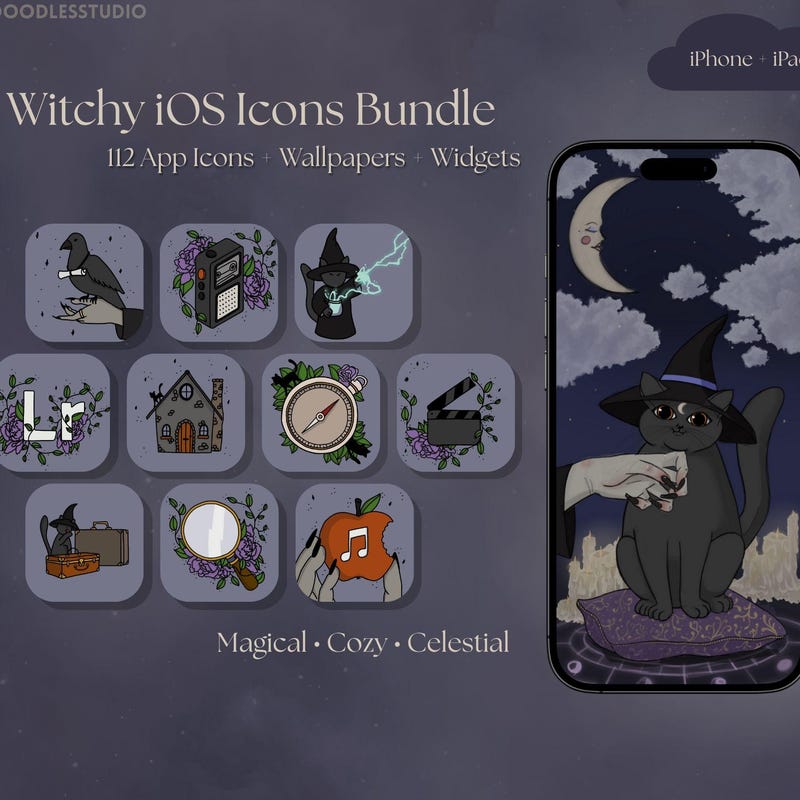 App Icons Ios Witchy - Etsy