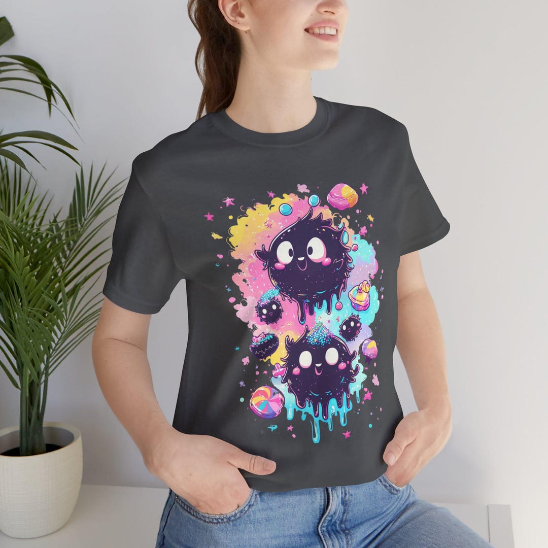 Soot Sprite Candy Kawaii Anime T-shirt Sweet Soot Sprite Candy Anime ...