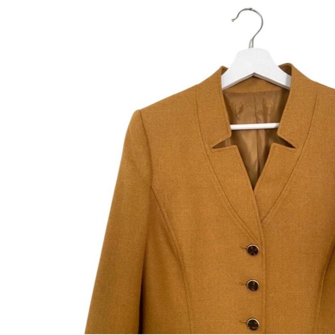 Vintage | Muted Marigold Hourglass Silhouette Blazer - Etsy