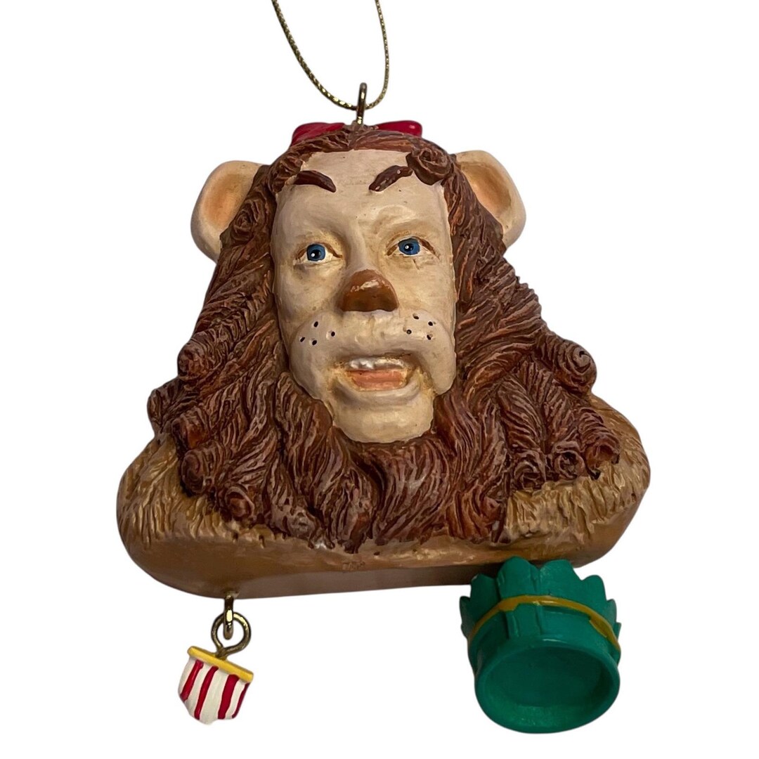READ Kurt Adler Turner Ent. Wizard of Oz the Cowardly Lion Christmas ...