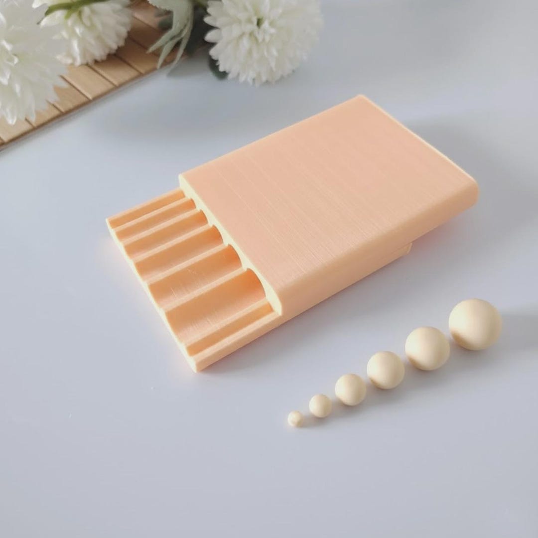 Polymer Clay Bead Roller | 5 Channel Uniform Bead Maker - Etsy