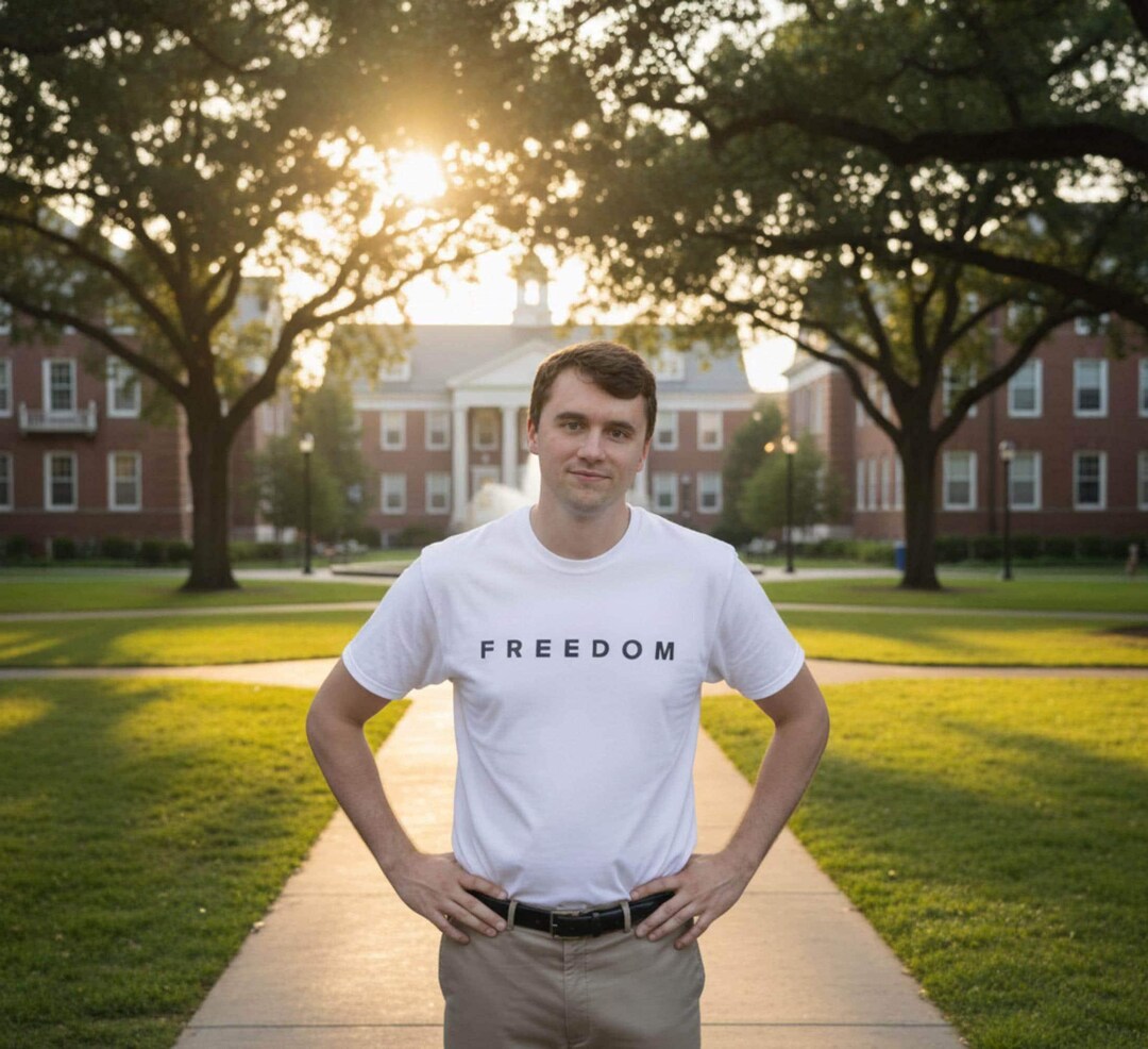 Patriotic Charlie Kirk Freedom T-shirt: American Pride DTF Print - Etsy