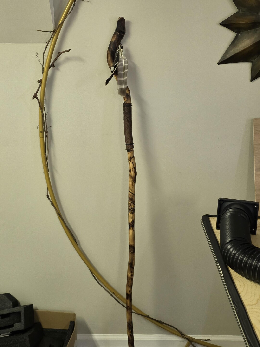 Spirit Walking Stick 6' - Etsy