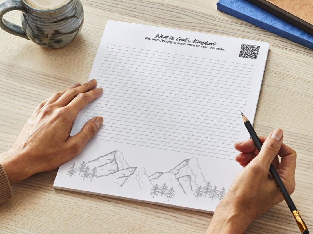 JW Letter Writing Paper | JW Printable | Letterheads | 2 Designs QR ...