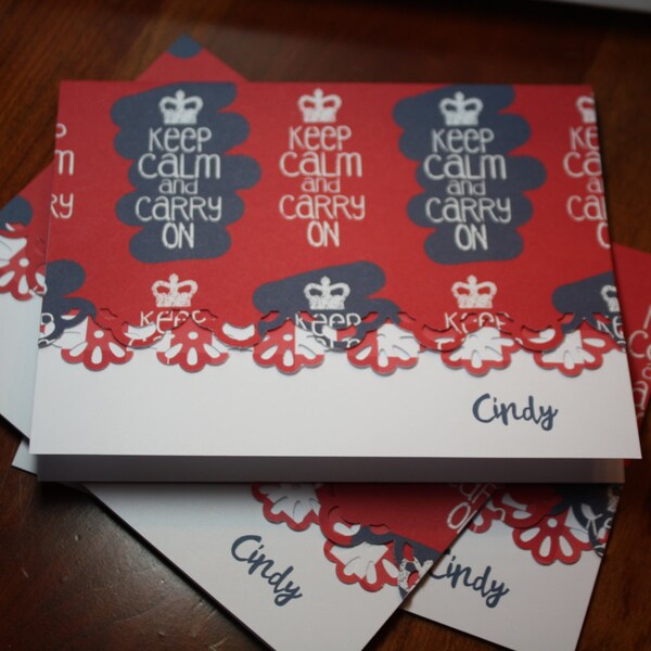 Keep Calm Card - Etsy