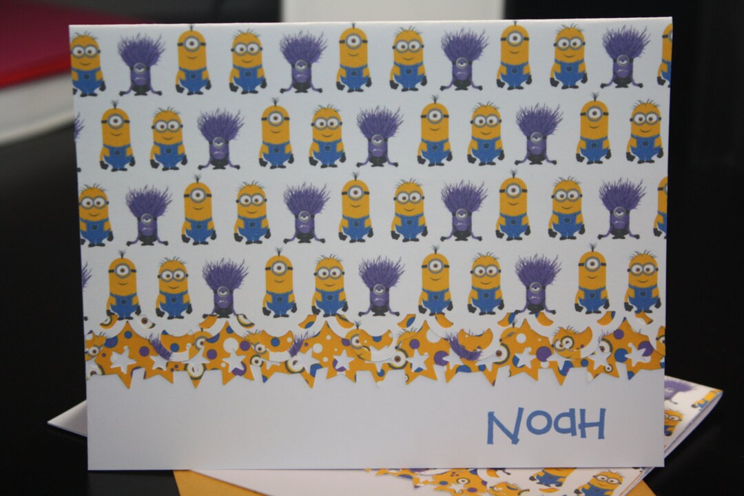 Minions Note Cards! - Etsy