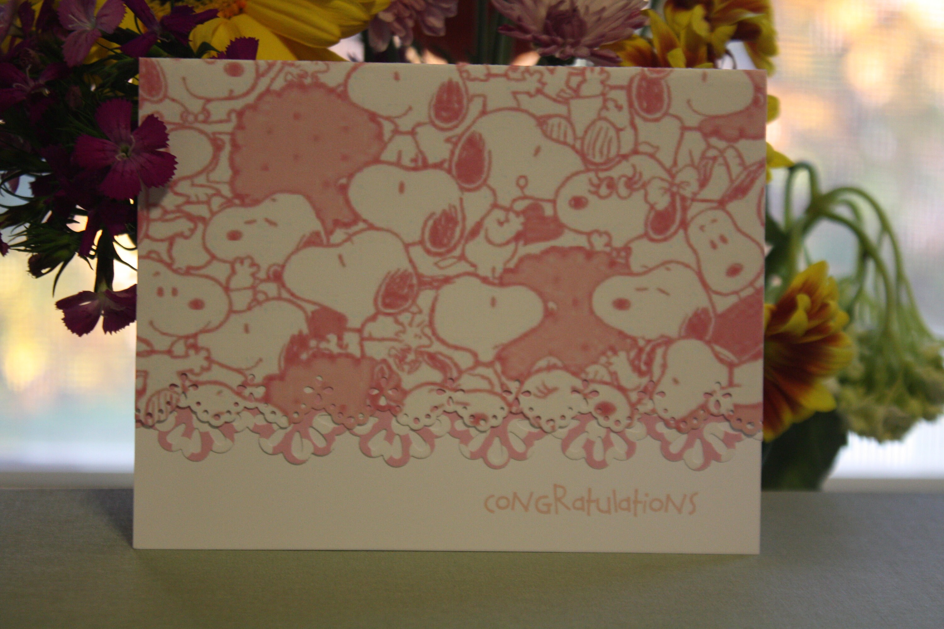 Snoopy Note Cards Handcrafted and Personalized | Etsy