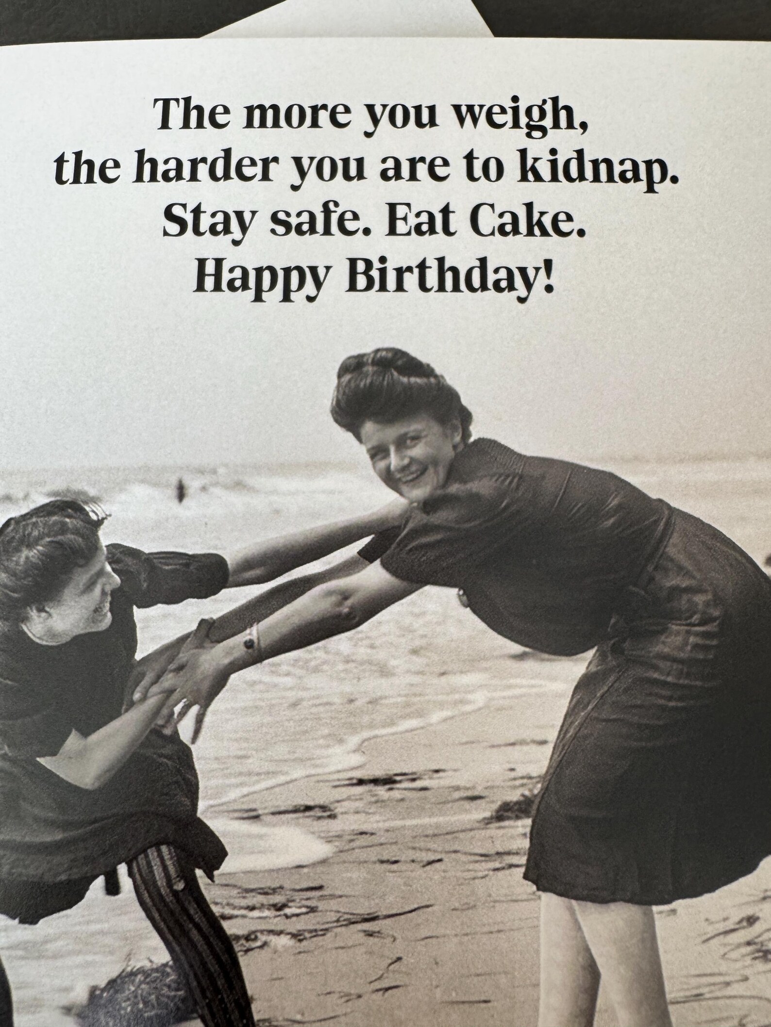 Funny Happy Birthday Greeting Card: the More You Weigh.... - Etsy