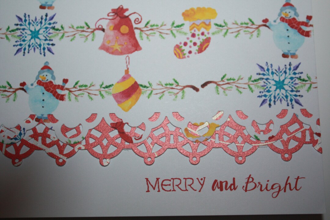 Bells and Other Christmas Themed Note Cards - Etsy