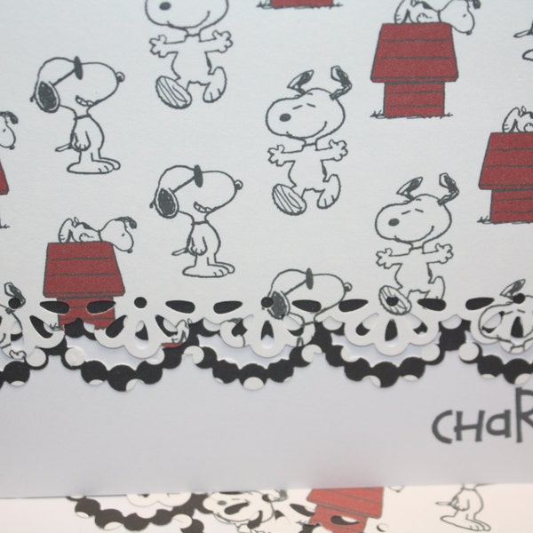 Snoopy Cards - Etsy