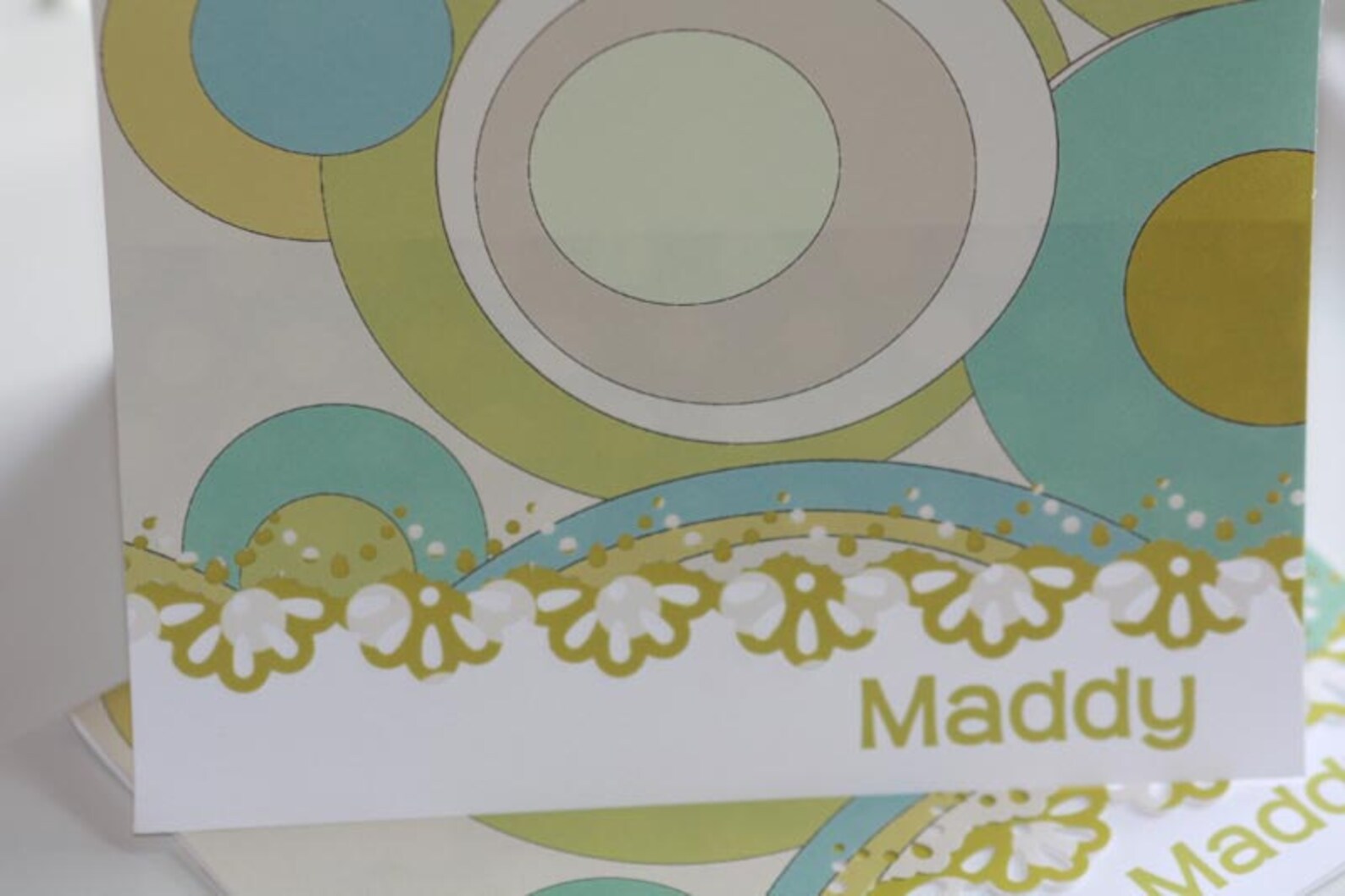 Pucci Style Theme Handcrafted Note Cards - Personalization May Be Left ...