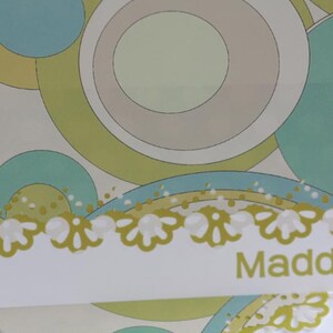 Pucci Style Theme Handcrafted Note Cards - Personalization May Be Left ...