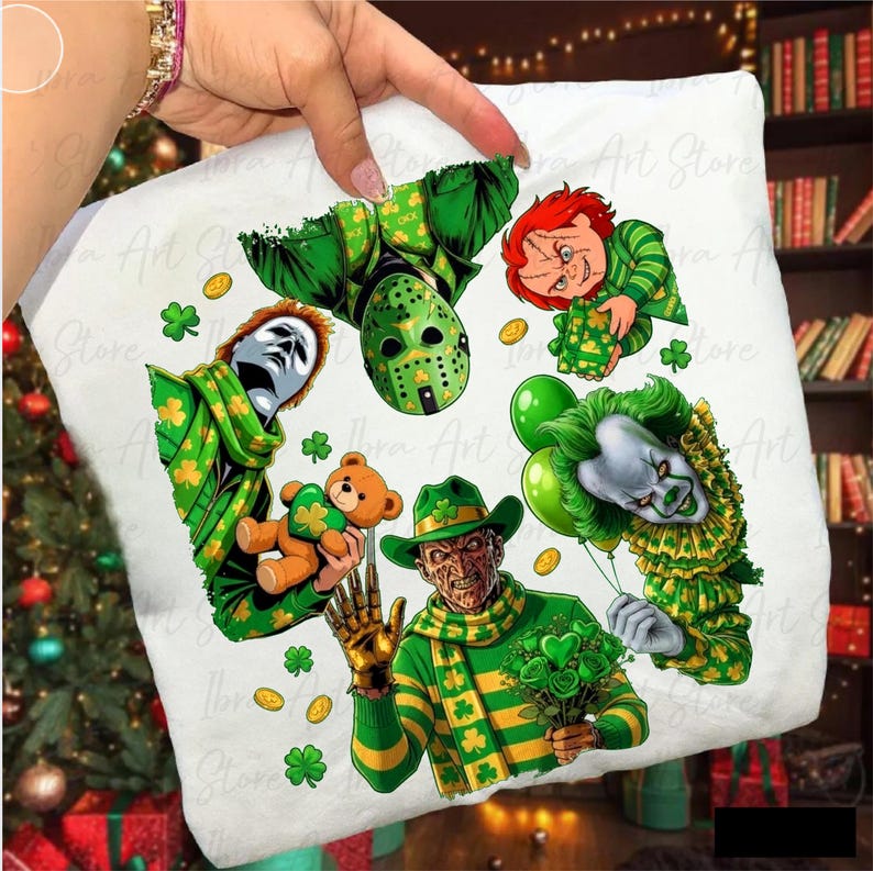Retro St. Patricks Day Png, Horror Patricks Png, Funny Patricks Day Png ...