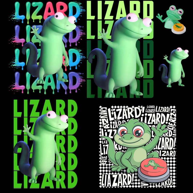 Tom Lizard - Etsy