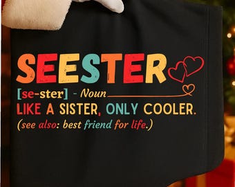 Seester Definition Svg, Like A Sister Only Cooler Svg, Seester Svg ...