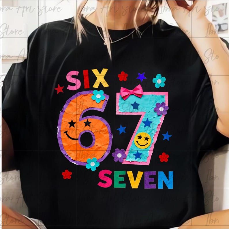 Six Seven Meme PNG: Viral Tiktok Quote Design (digital Download) - Etsy